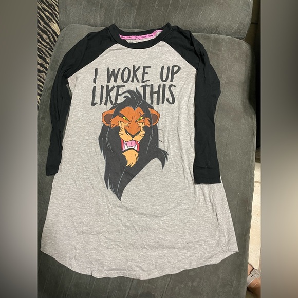 Disney | Intimates & Sleepwear | Disney Scar Night Gown | Poshmark